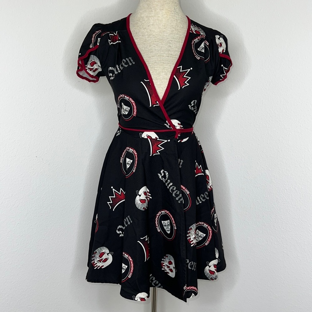 Snow White Evil Queen Wrap Dress - Gem